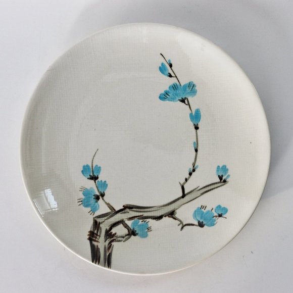 Red Wing | Dining | 953 Blue Cherry Blossom Dinner Plate By Red Wing ...